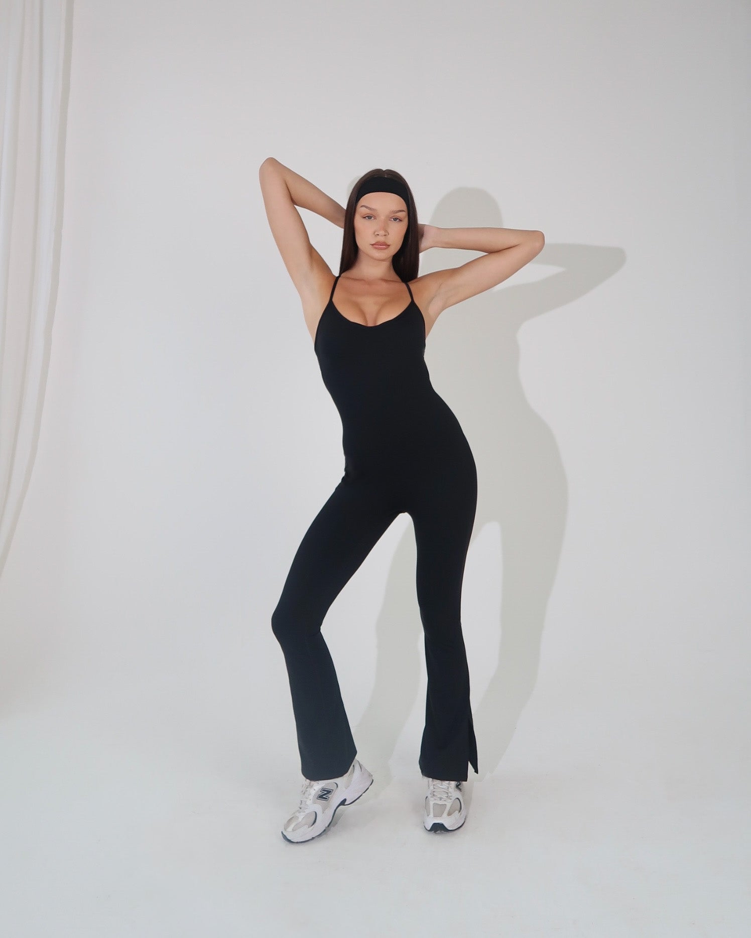 Flared unitard - Black – Flo